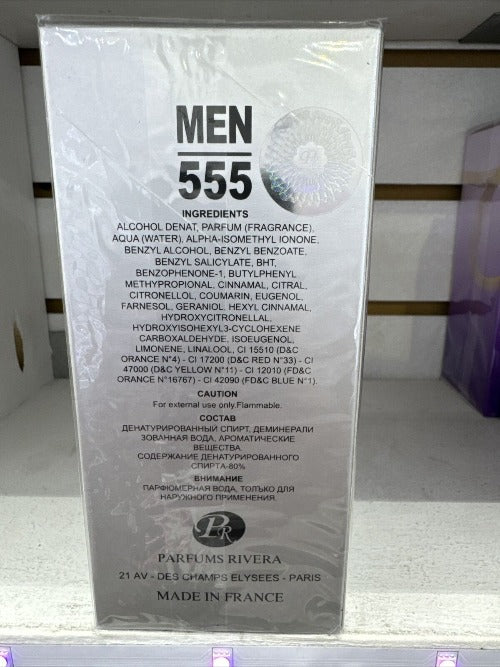 555 Men EDT Perfume Paris, 3.4 Fl Ounces – Fragrance House Inc.