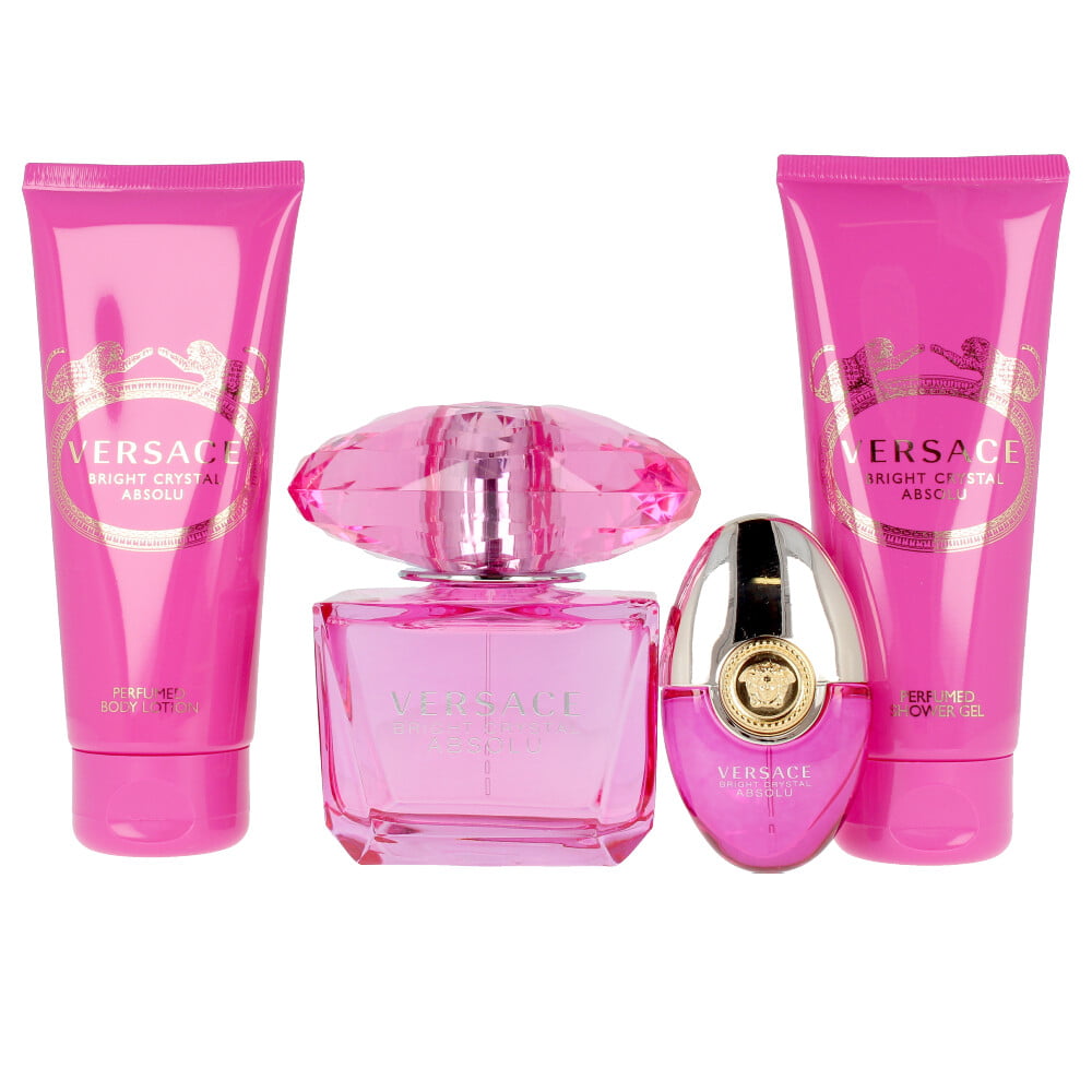 Versace Bright Crystal Absolute 4 Piece Gift Set – Fragrance House